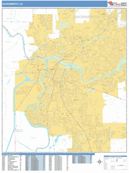 Sacramento California Zip Codes 95834 Zip Code (Sacramento,
