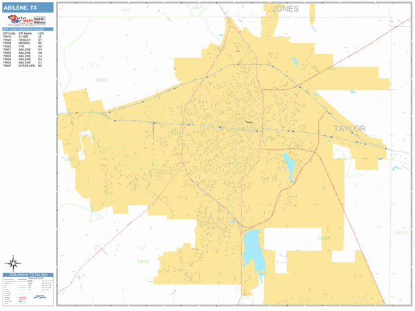Map Of Abilene Texas Area Abilene West Texas US Topo Map – MyTopo