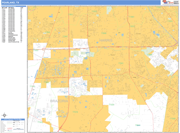 Map Of Pearland Tx Area Stress Free Pearland Moving Services