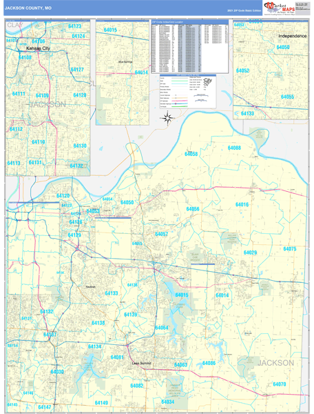Jackson County Zip Code Map Mining In Jackson County, Missouri | The