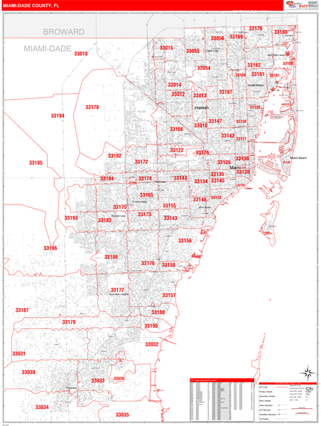 Miami Dade Map By Zip Code