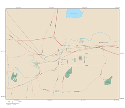 Casper Metro Area Wall Map by Map Resources - DaVinciBG